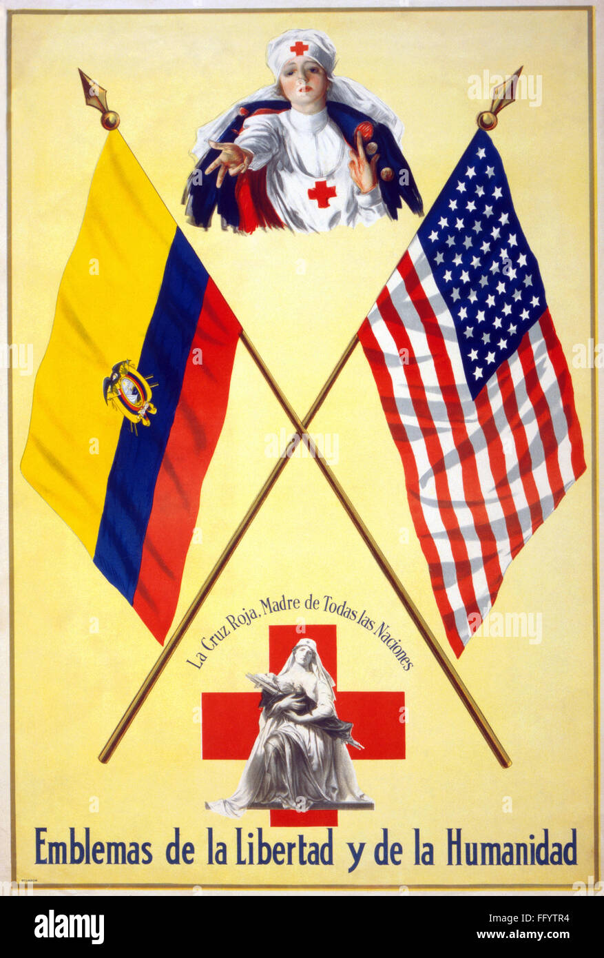 RED CROSS POSTER, c1917. /nPoster for the American Red Cross with ...