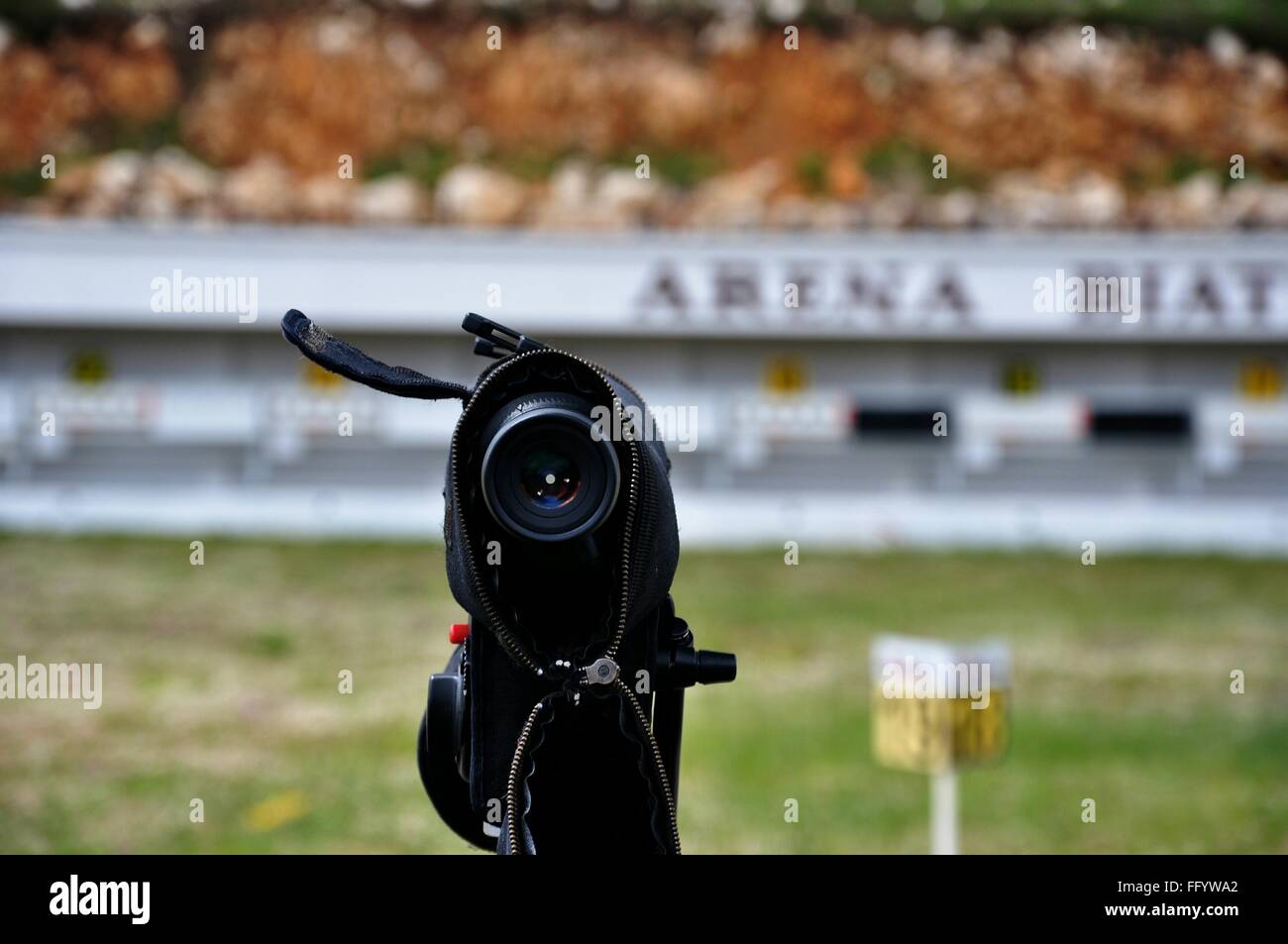 Video camera lens close up hi-res stock photography and images - Alamy