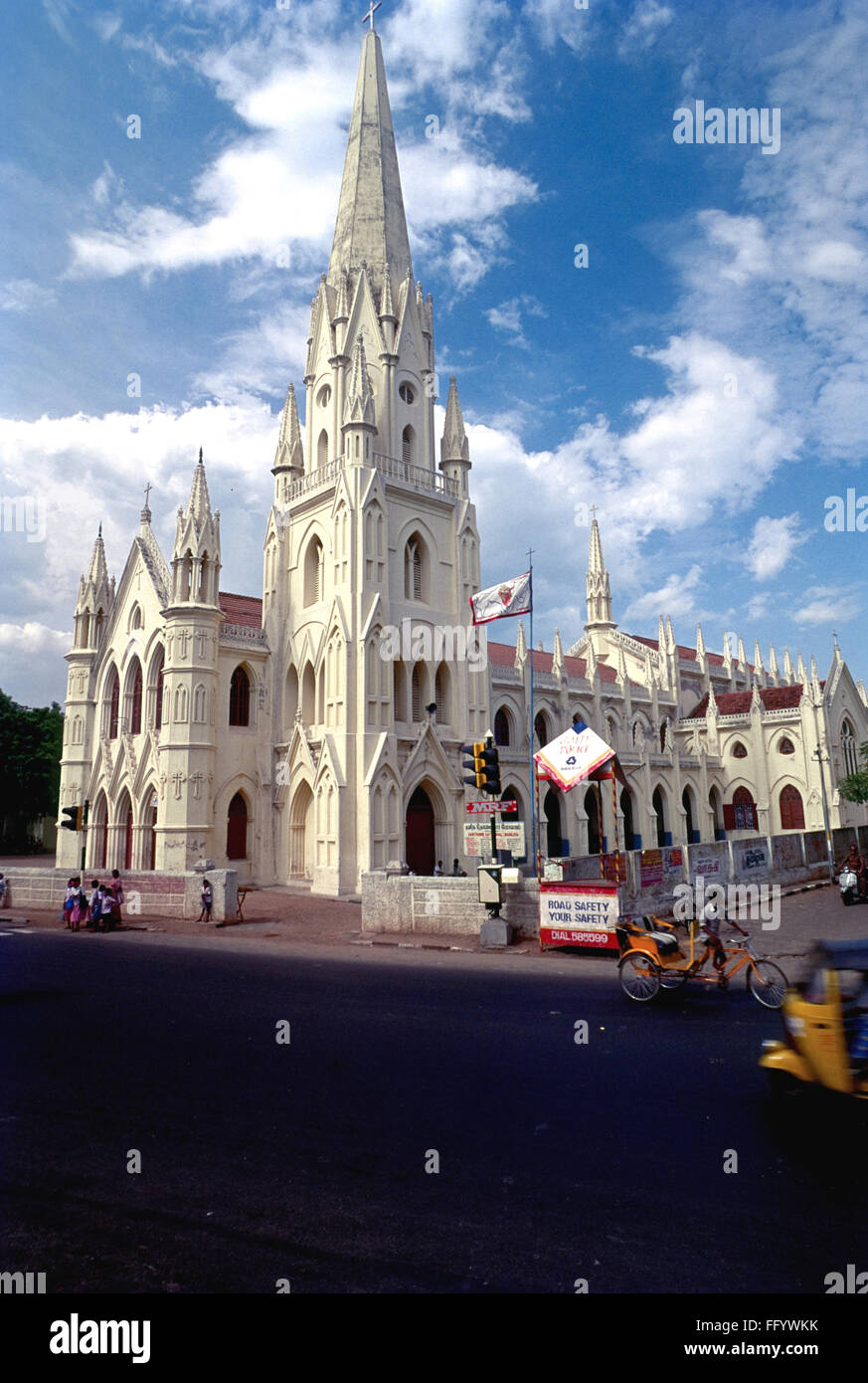 Santhome cathedral basilica hi-res stock photography and images - Alamy