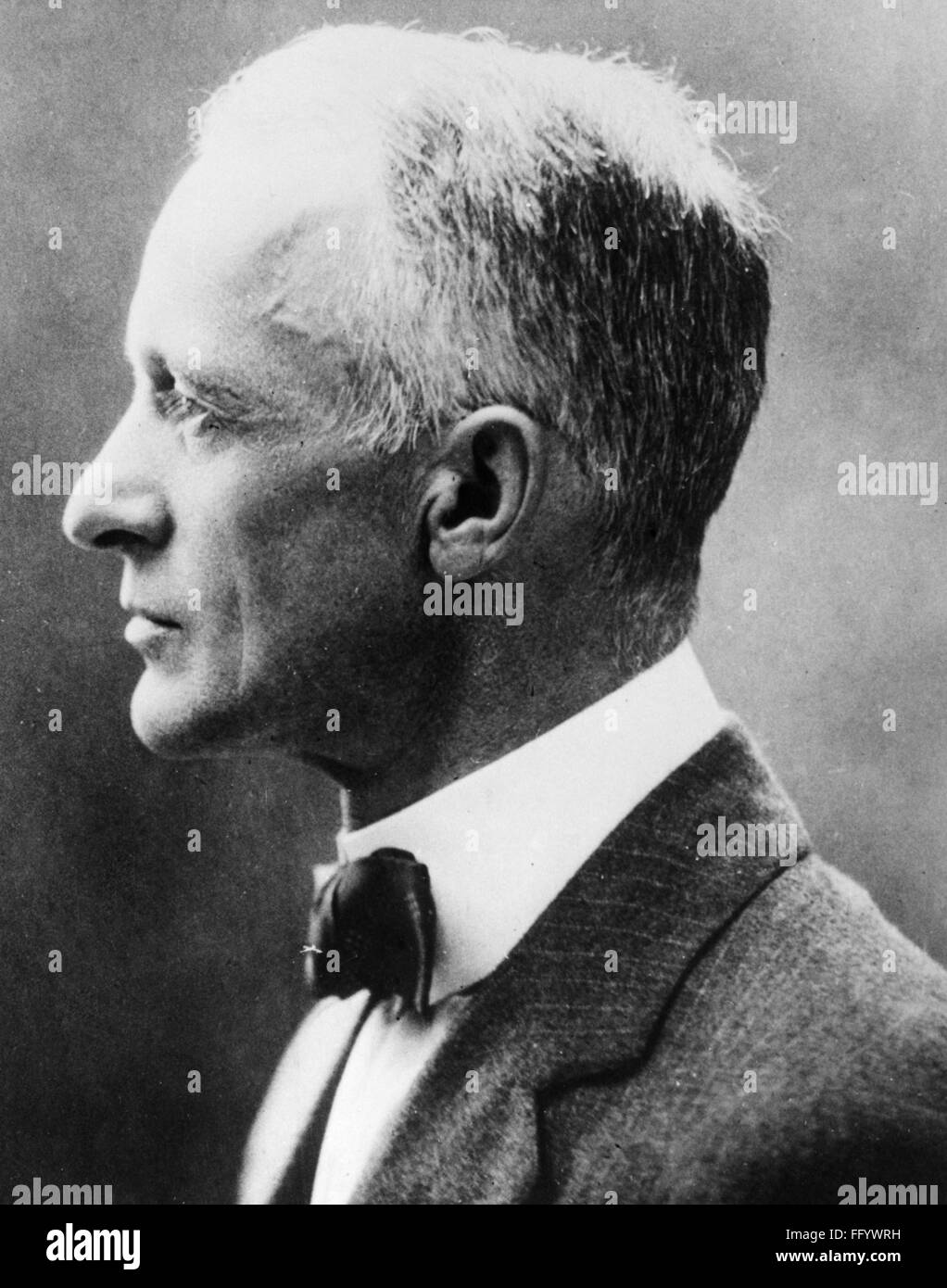 HARVEY CUSHING (1869-1939). /nAmerican surgeon. Photographed 21 June ...