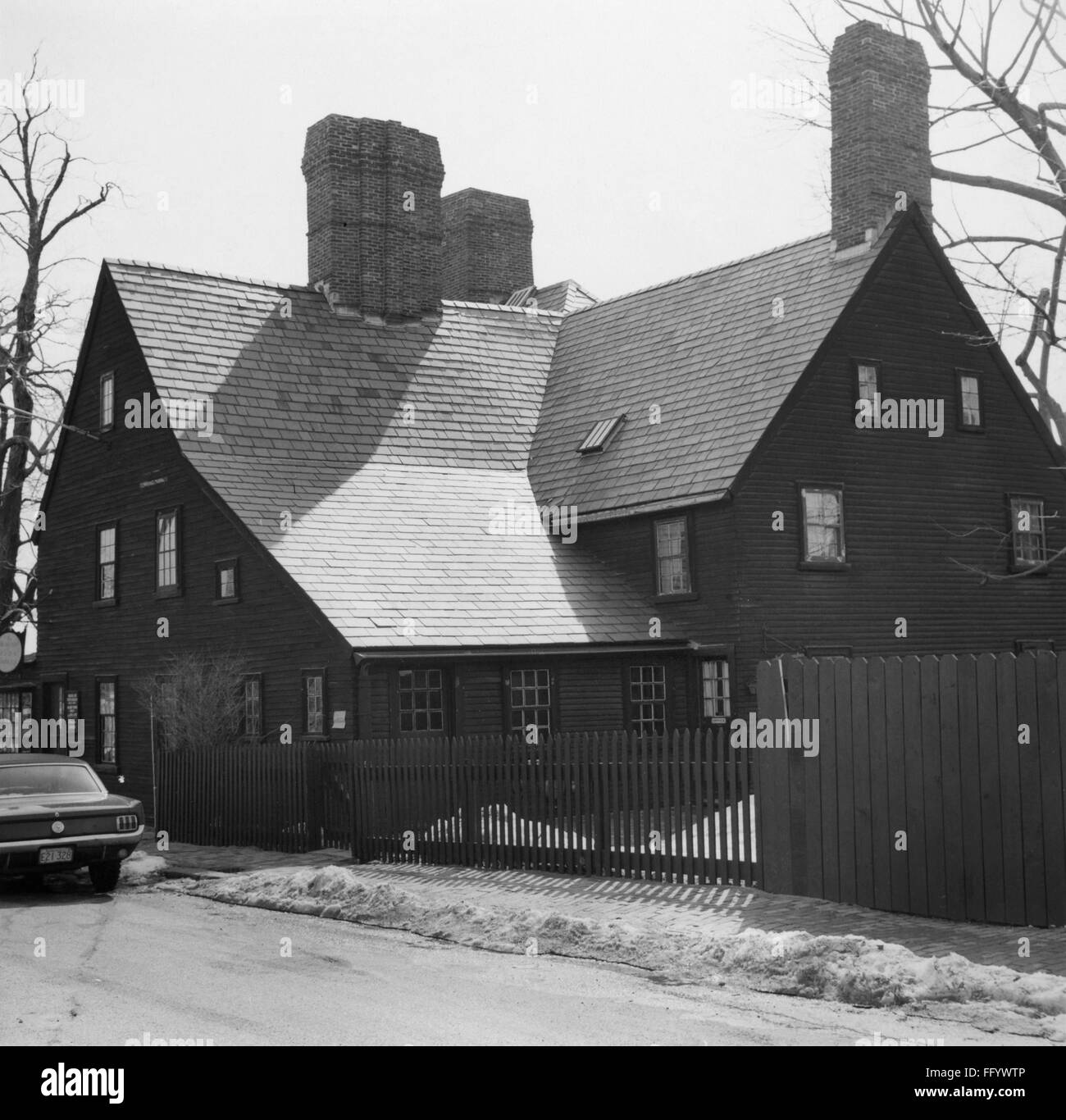 HOUSE OF THE SEVEN GABLES. /nThe House of the Seven Gables, a Colonial ...