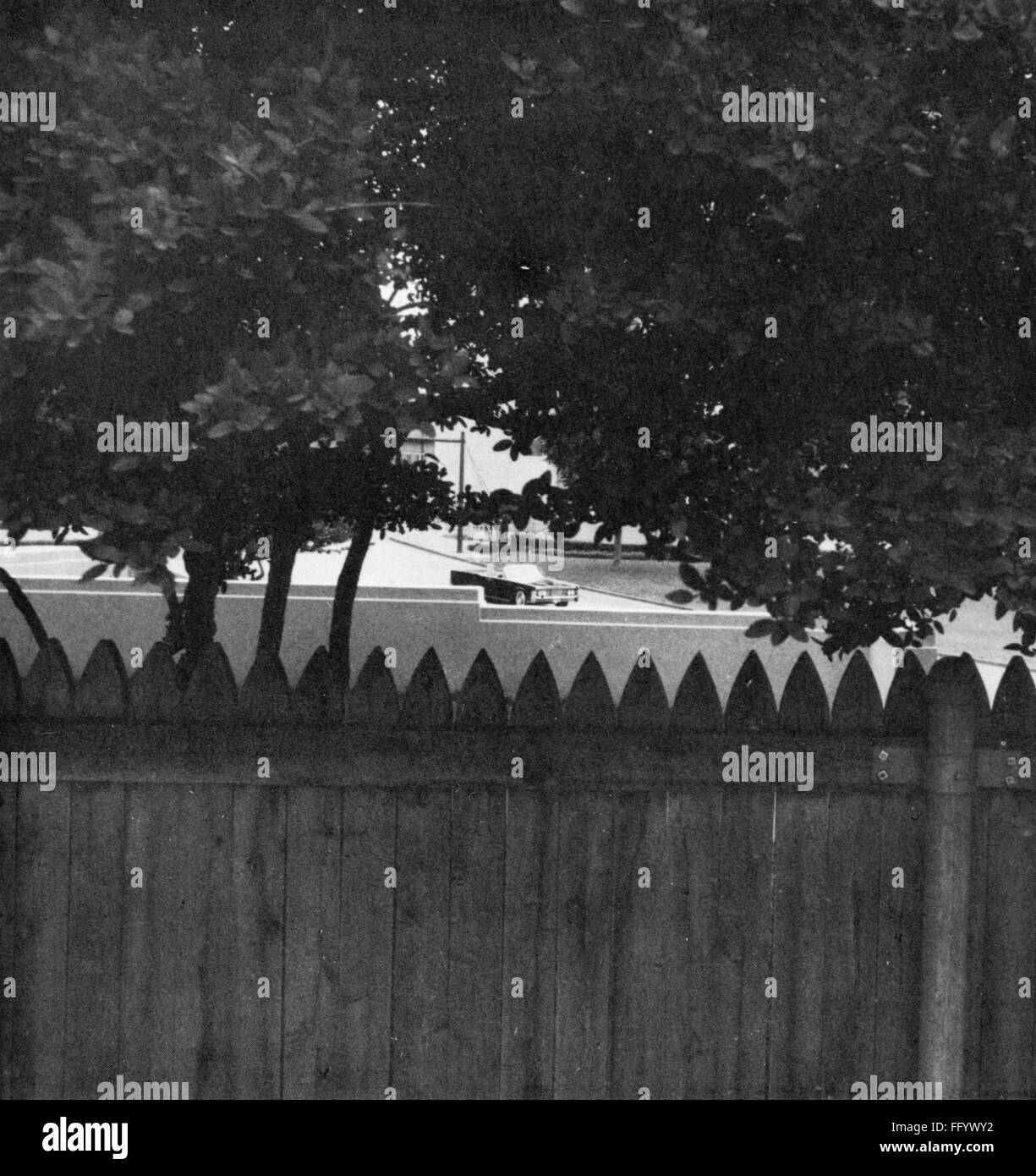 KENNEDY ASSASSINATION, 1963. /nPhotograph of what would have been a ...