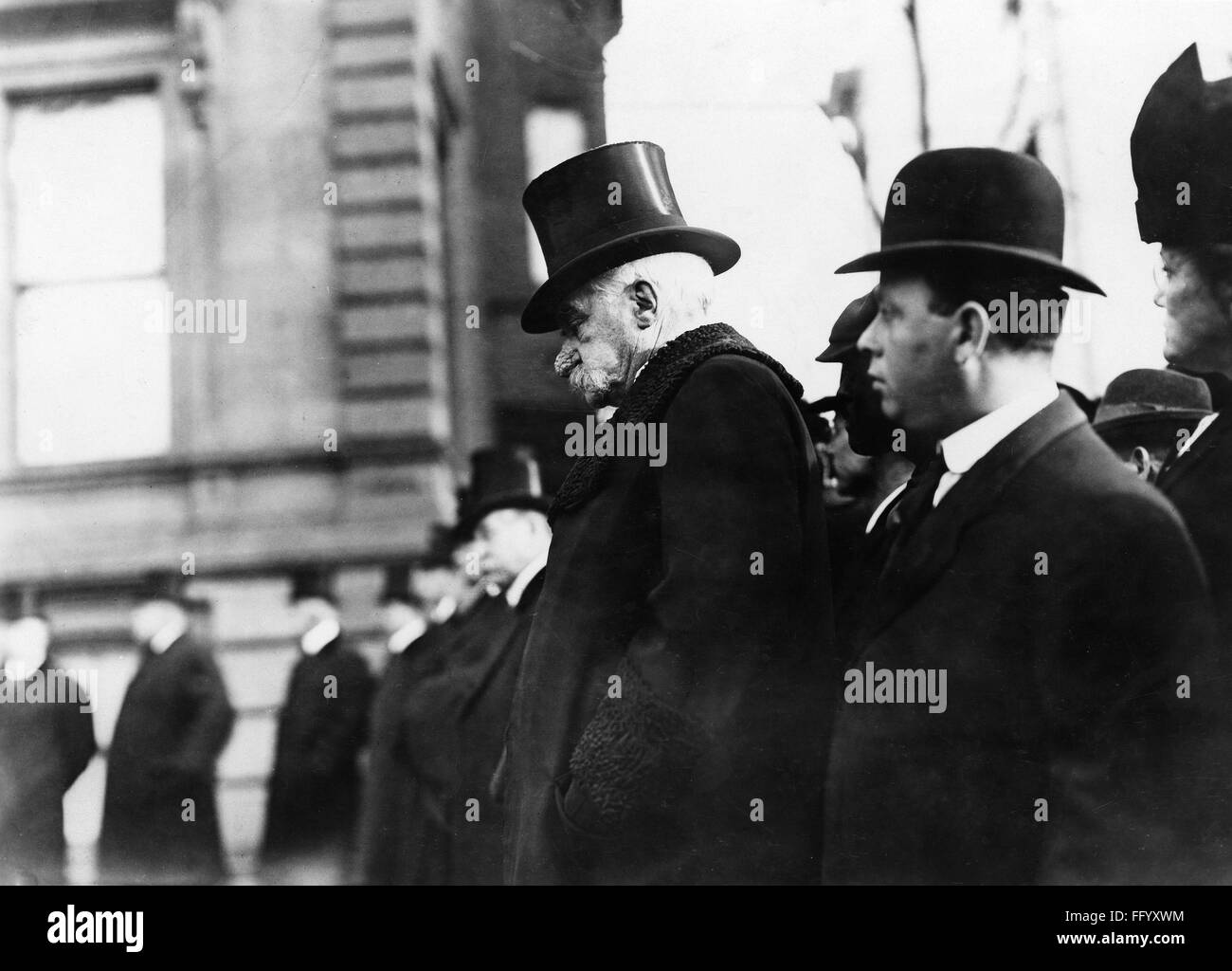 JOHN PIERPONT MORGAN /n(1837-1913). American banker and financier ...