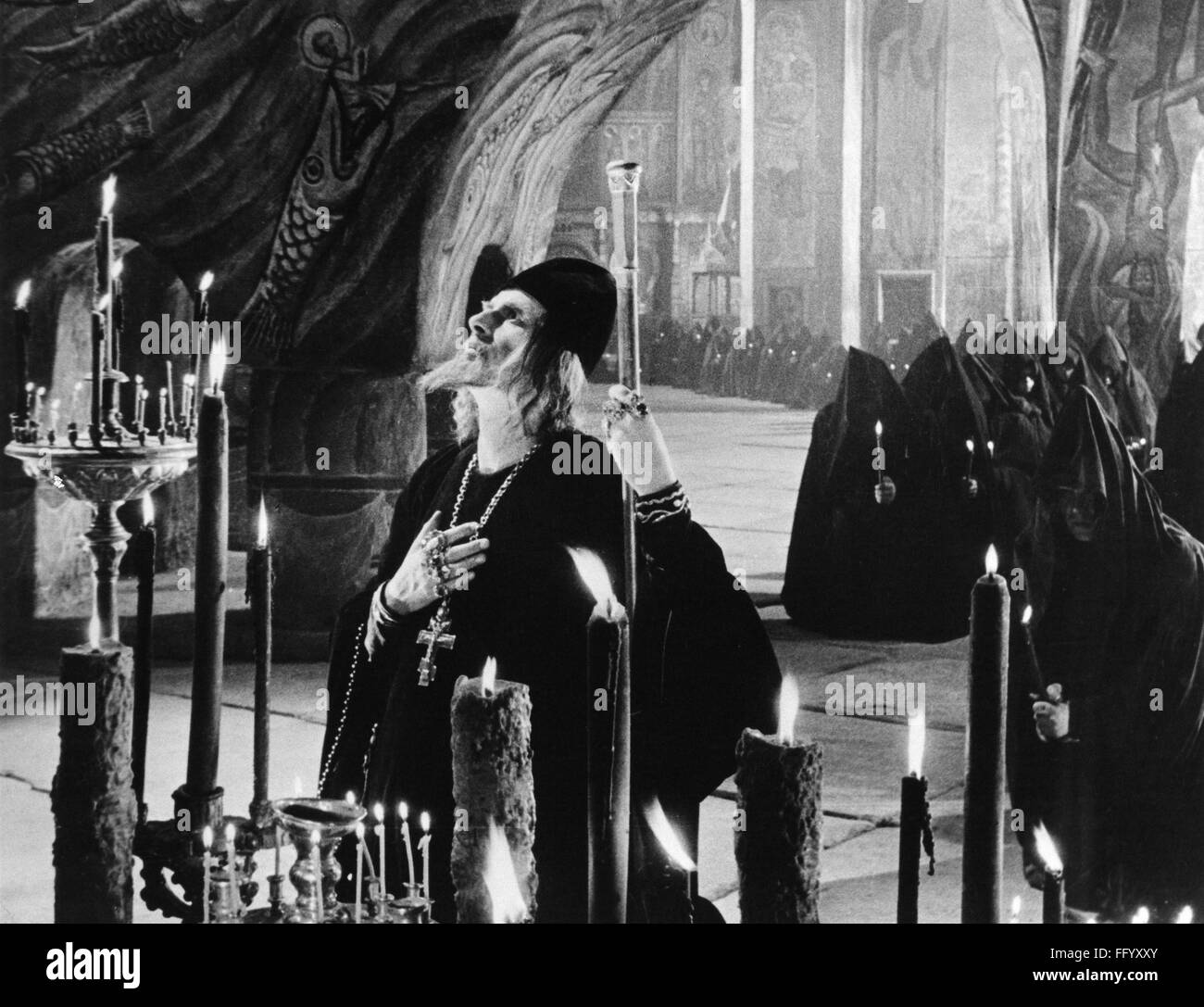 FILM: IVAN THE TERRIBLE. /nNikolai Cherkasov as Czar Ivan IV in 'Ivan ...