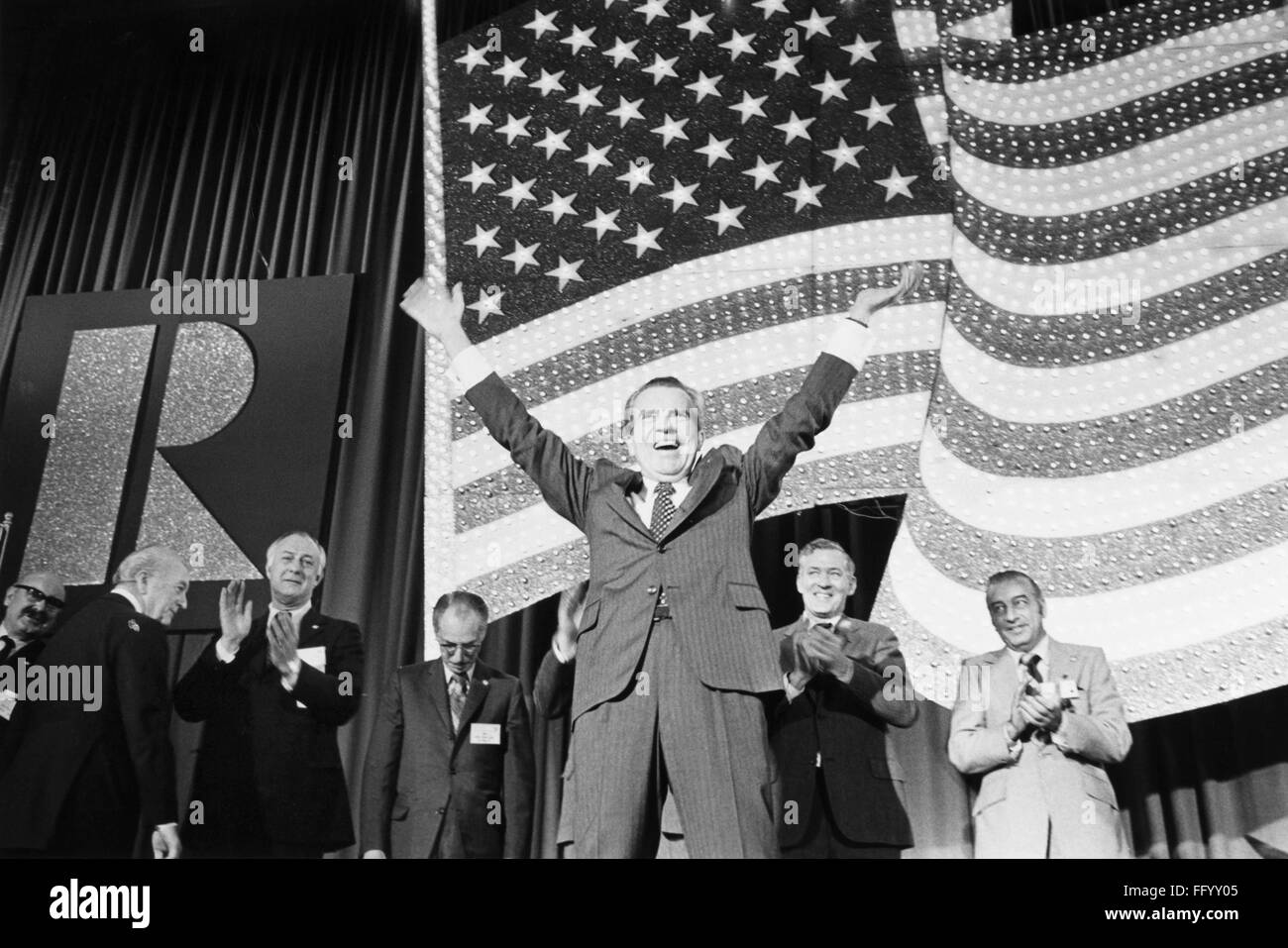 RICHARD NIXON (1913-1994). /n37th President of the United States. Nixon ...