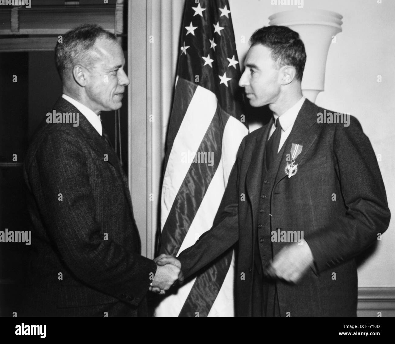 J. ROBERT OPPENHEIMER /n(1904-1967). American physicist. Oppenheimer ...