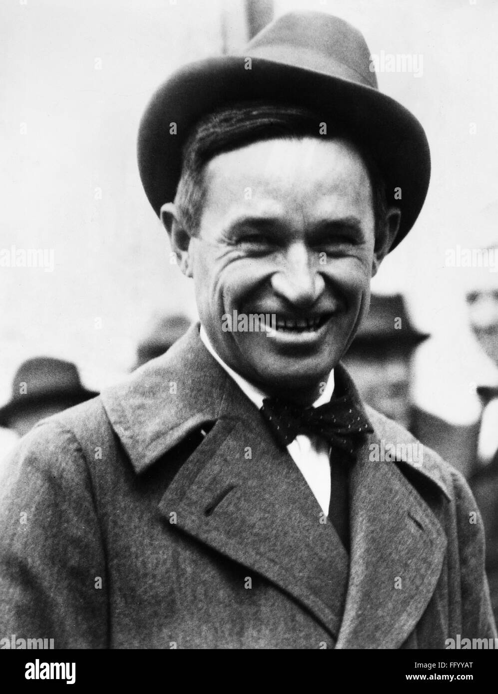 WILL ROGERS (1879-1935). /nAmerican humorist. Photograph, c1920 Stock Photo - Alamy