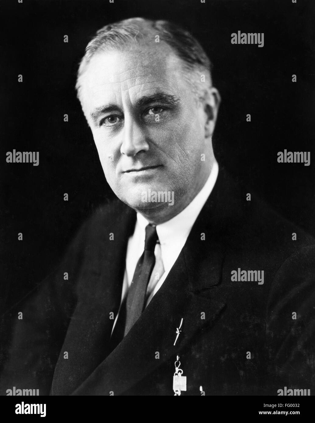 FRANKLIN DELANO ROOSEVELT /n(1882-1945). 32nd President of the United ...