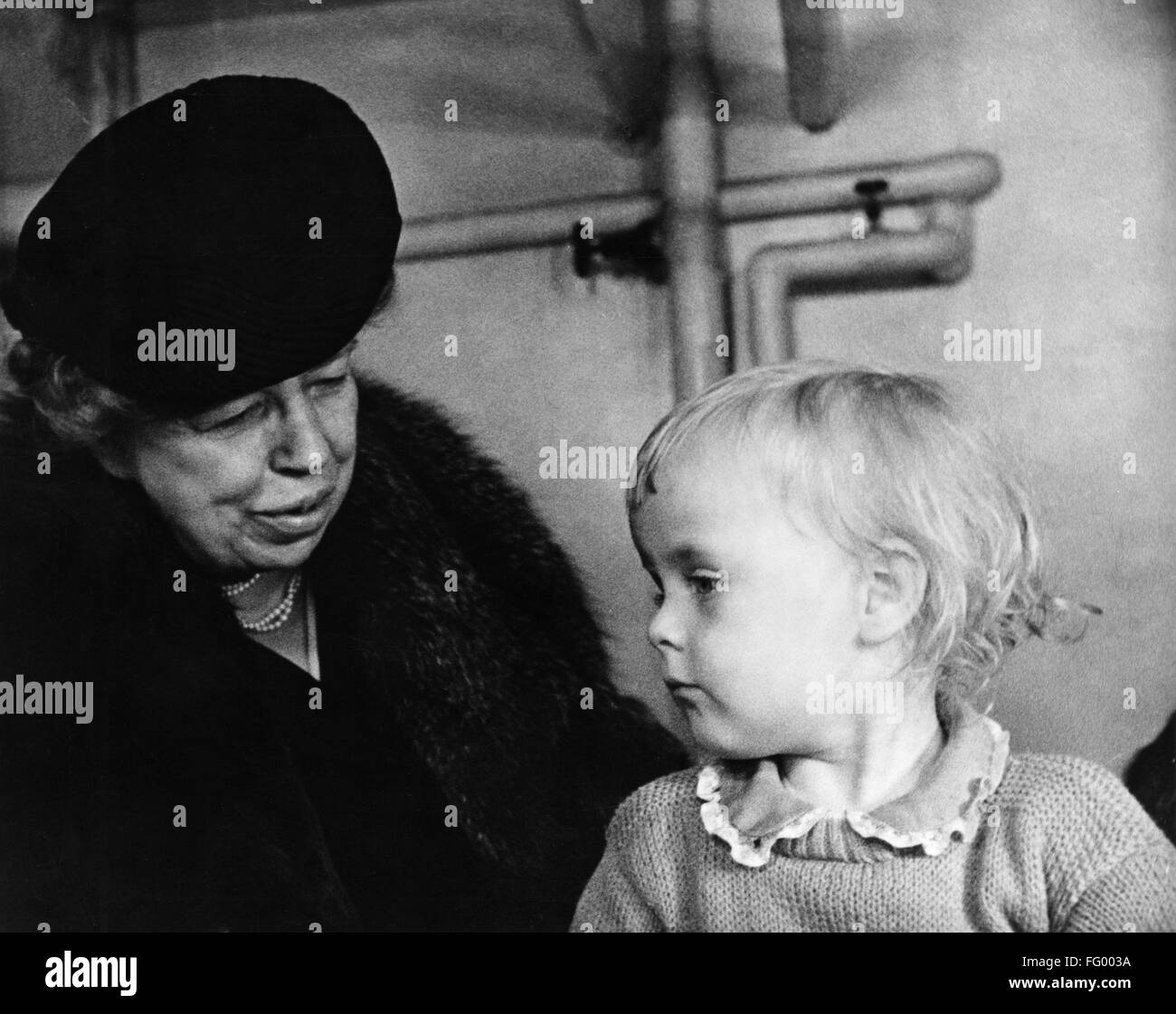 ANNA ELEANOR ROOSEVELT /n(1884-1962). Wife of Franklin Delano Roosevelt ...