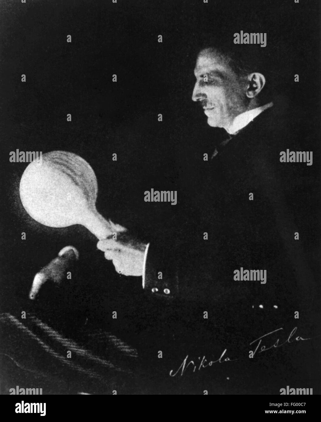 NIKOLA TESLA (1856-1943). /nAmerican electrician and inventor. Born in ...