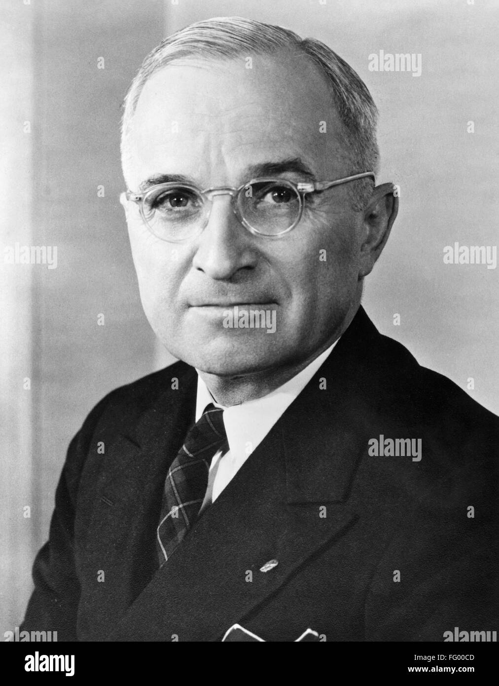 Harry s. truman portrait hi-res stock photography and images - Alamy