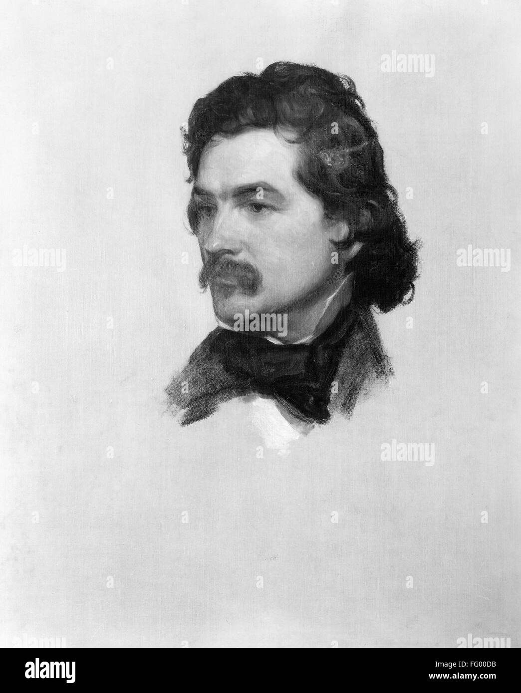 EDWIN WHITE (1817-1877). /nAmerican painter. Painting by George A ...