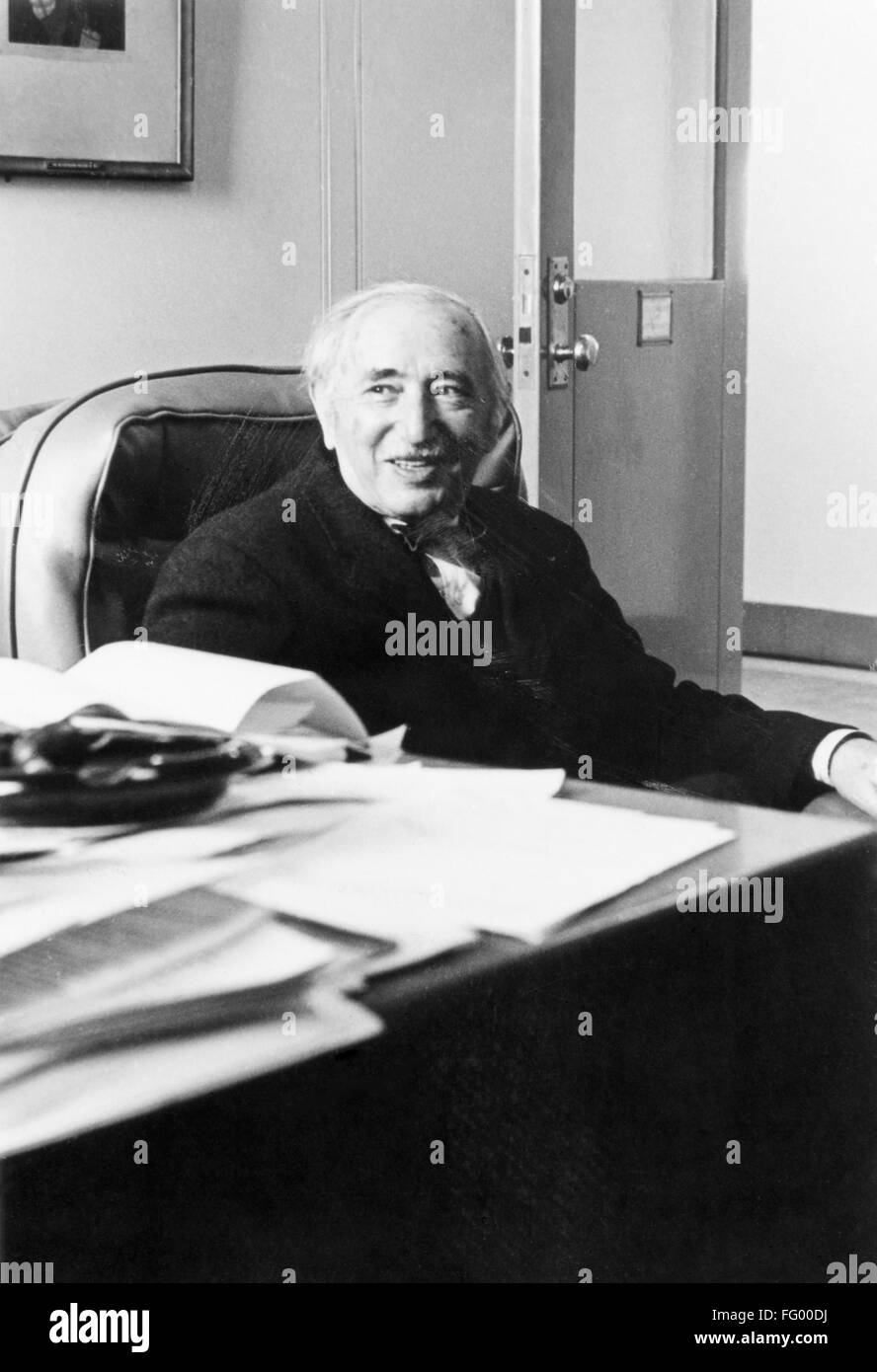 DAVID WECHSLER (1896-1981). /nAmerican psychologist. Photograph, mid ...