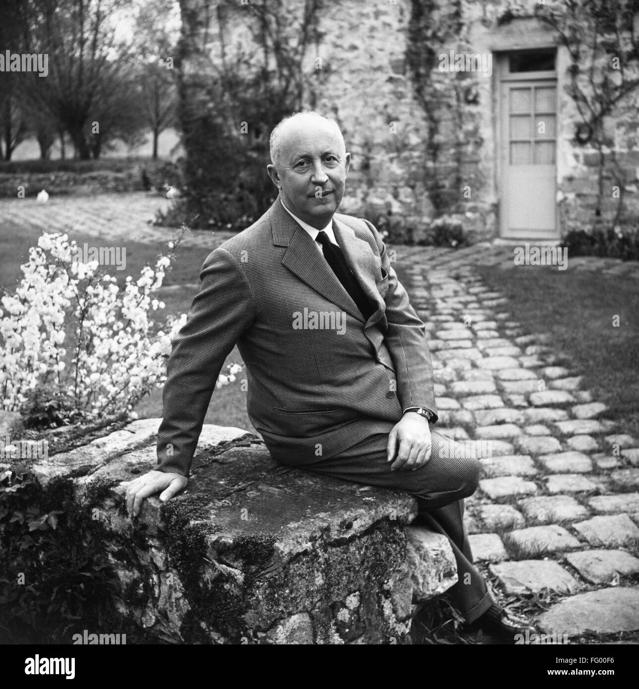 CHRISTIAN DIOR (1905-1957). /nFrench fashion designer. Photograph ...