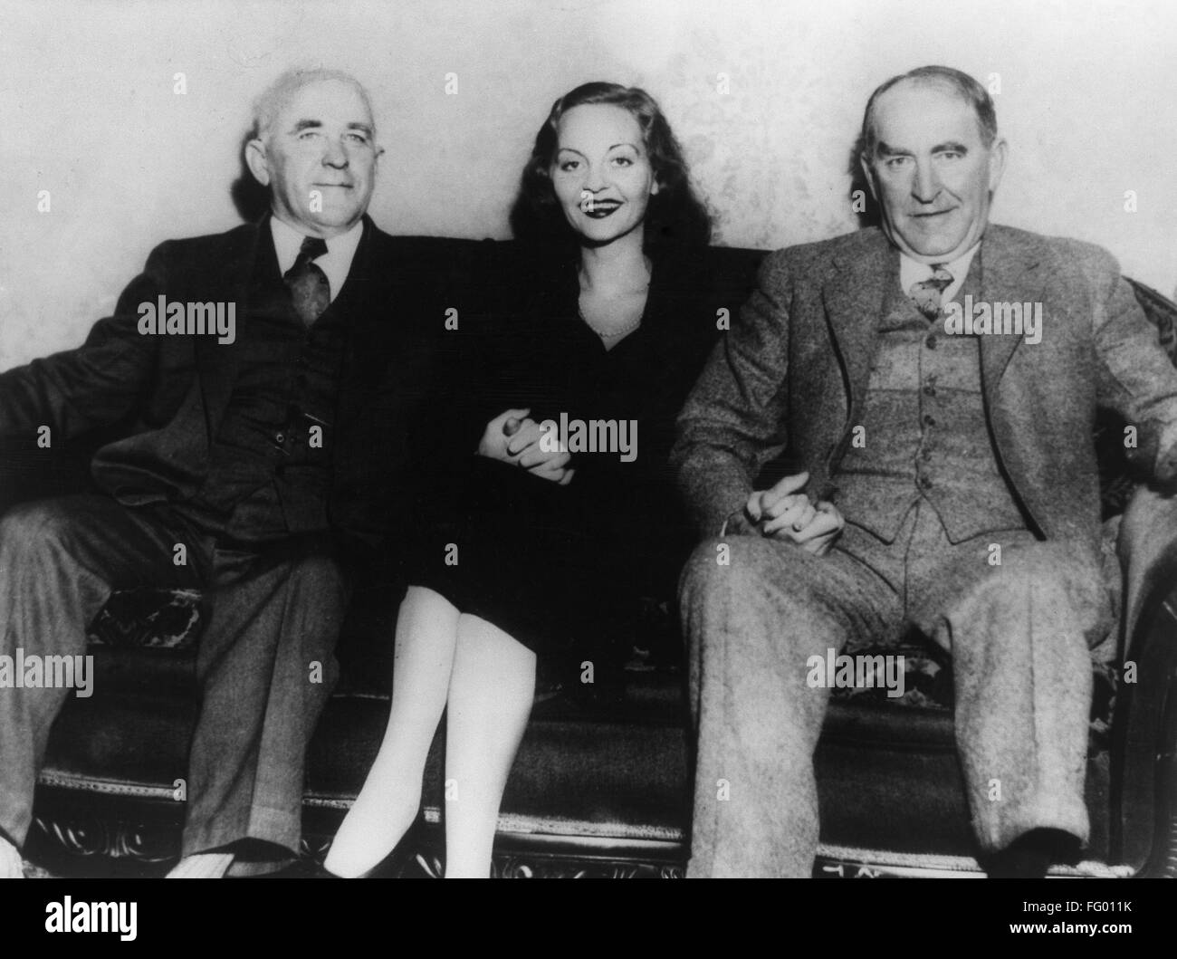 TALLULAH BANKHEAD /n(1903-1968). American actress. Photographed with ...