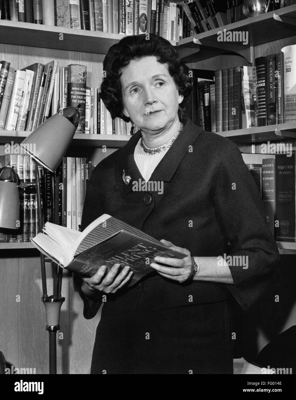 RACHEL LOUISE CARSON /n(1907-1964). American biologist and writer ...