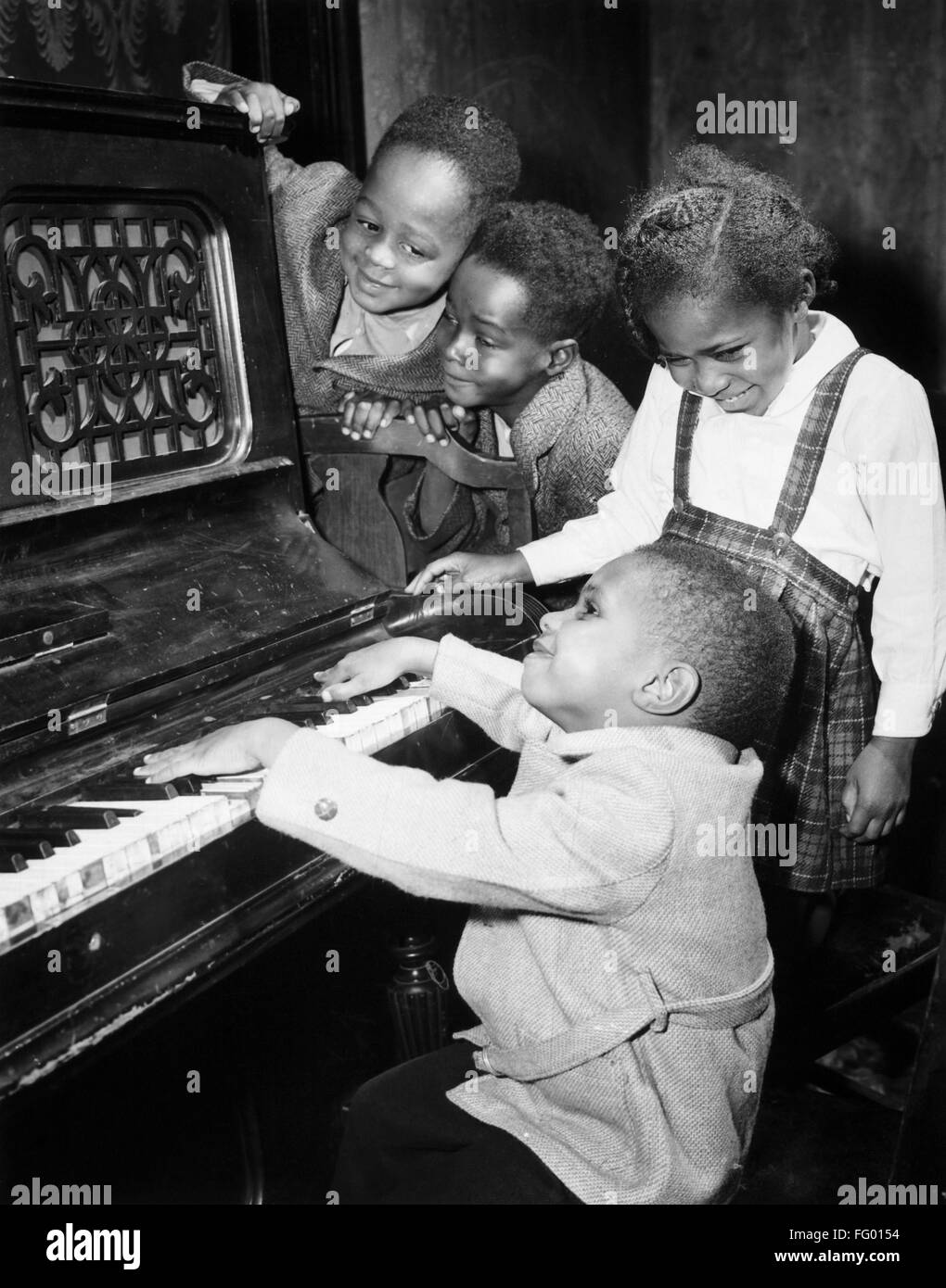 SUGAR CHILE ROBINSON /n(1938- ). Frank Isaac Robinson, American child ...