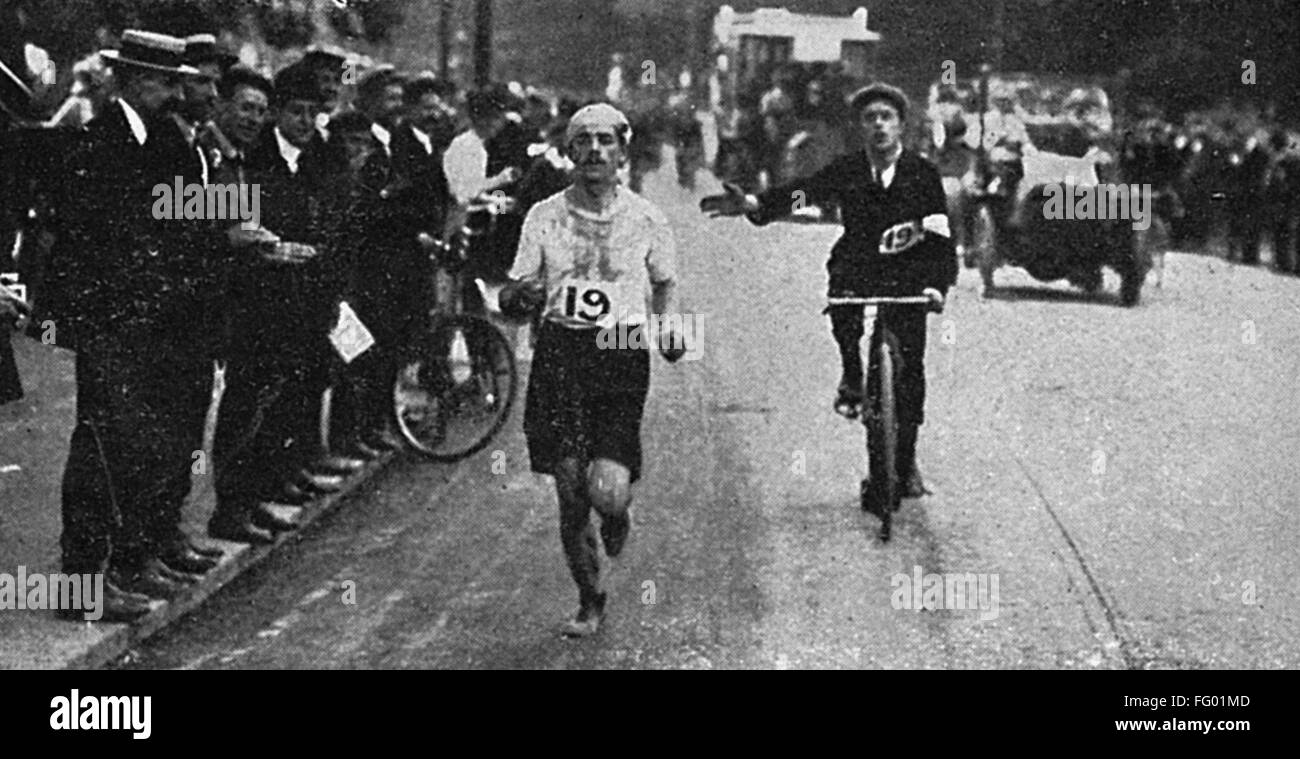 DORANDO PIETRI (1885-1942). /nItalian athlete. Photographed while ...