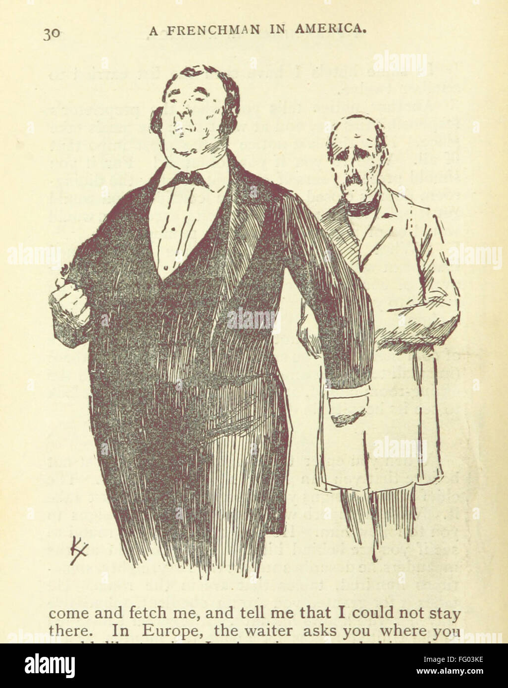 'A Frenchman in America' is a vintage book in which the author, a ...