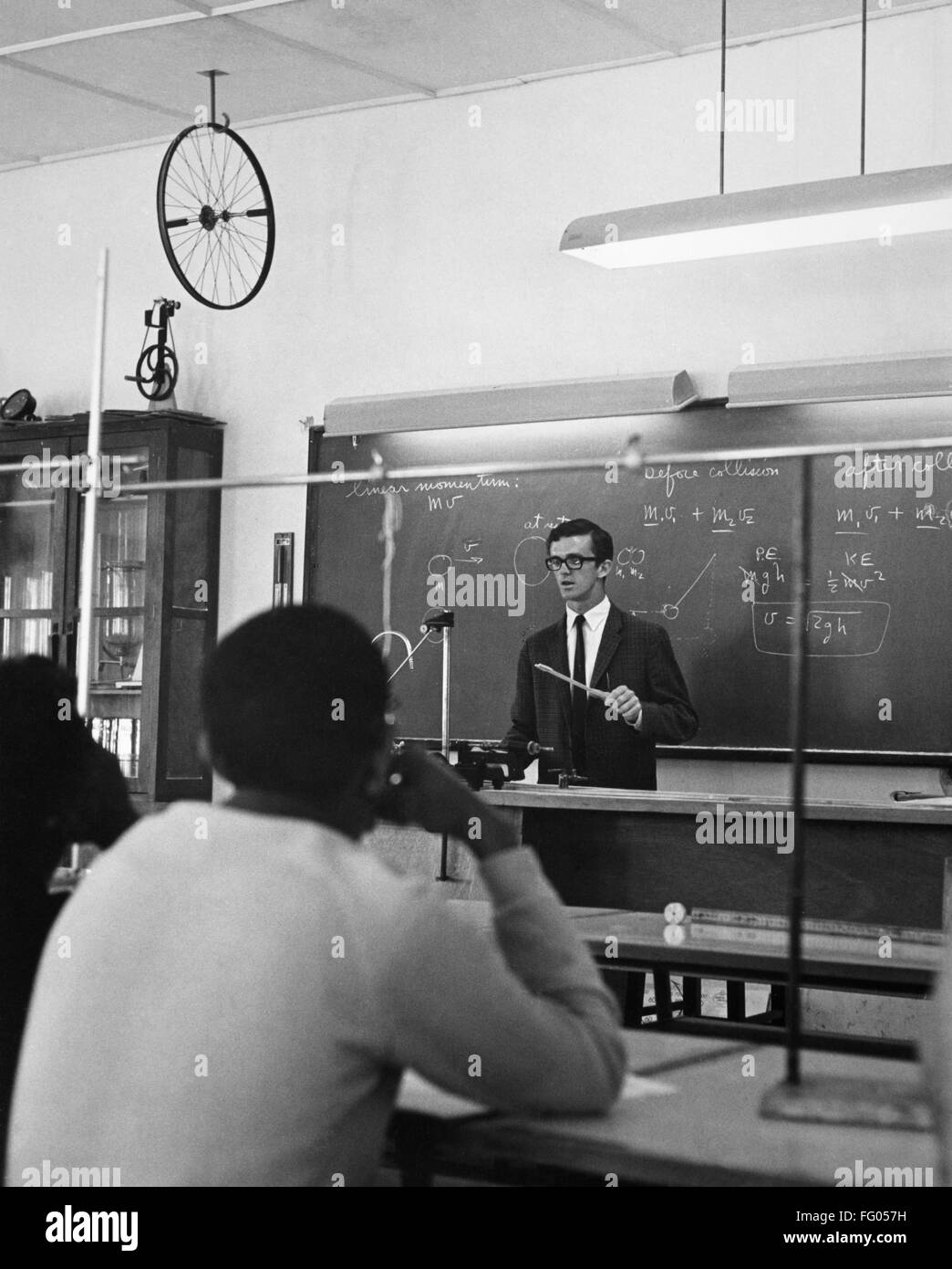 PEACE CORPS: ETHIOPIA. /nPeace Corps volunteer teaching in a classroom ...
