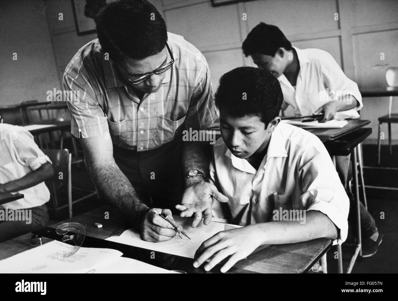 PEACE CORPS: MALAYSIA. /nA Peace Corps volunteer teaching in Malaysia ...