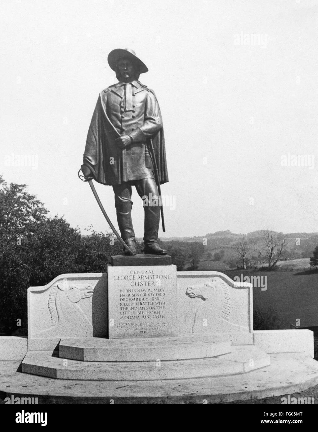 GEORGE ARMSTRONG CUSTER /n(1839-1876). /nAmerican army officer. General ...