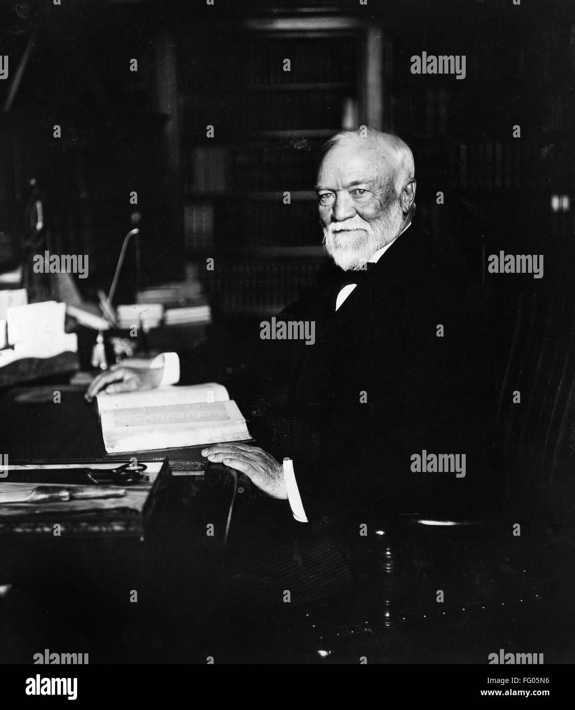 ANDREW CARNEGIE (1835-1919). /nAmerican industrialist and ...