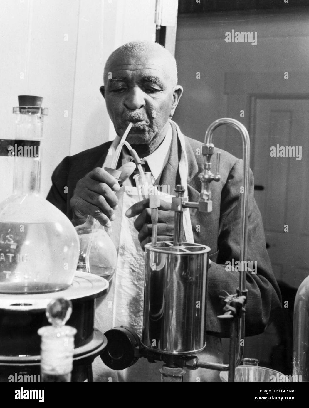 GEORGE WASHINGTON CARVER /n(1864-1943). American botanist, chemist, and ...