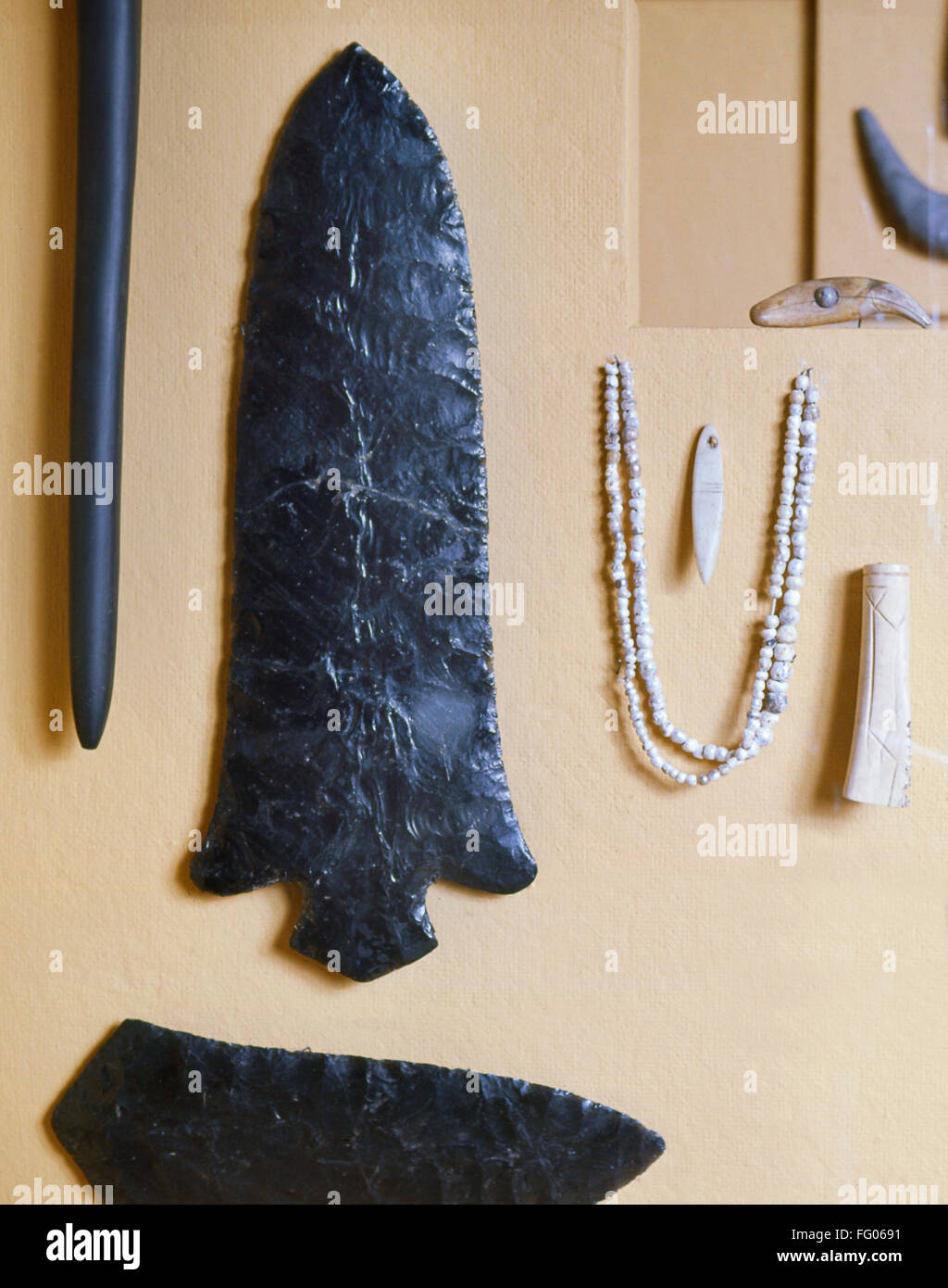 HOPEWELL BLADES. /nBlades of flaked and chipped obsidian from the ...