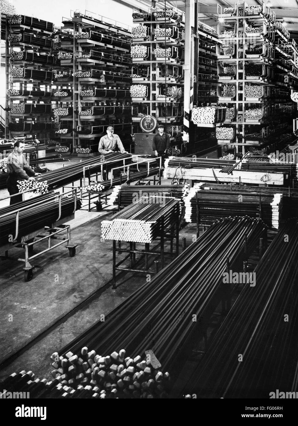 SWEDEN: TOOL WAREHOUSE. /nInterior view of a tool warehouse of ...