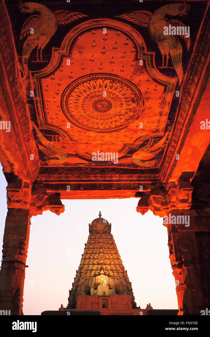 Brihadeshwara temple called Big Temple located head of Kaveri river ...