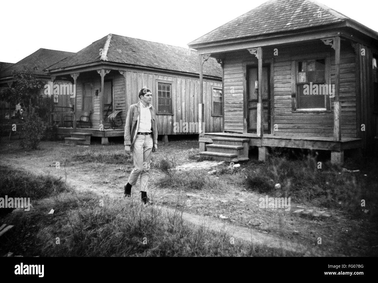 MIGRANT HOMES, c1970. /nA village of homes occupied by migrant workers ...
