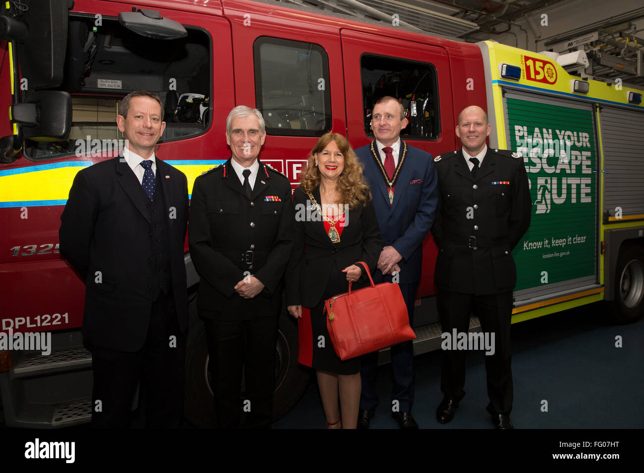 Orpington, UK. 17th February, 2016. Gareth Bacon emergency planning ...