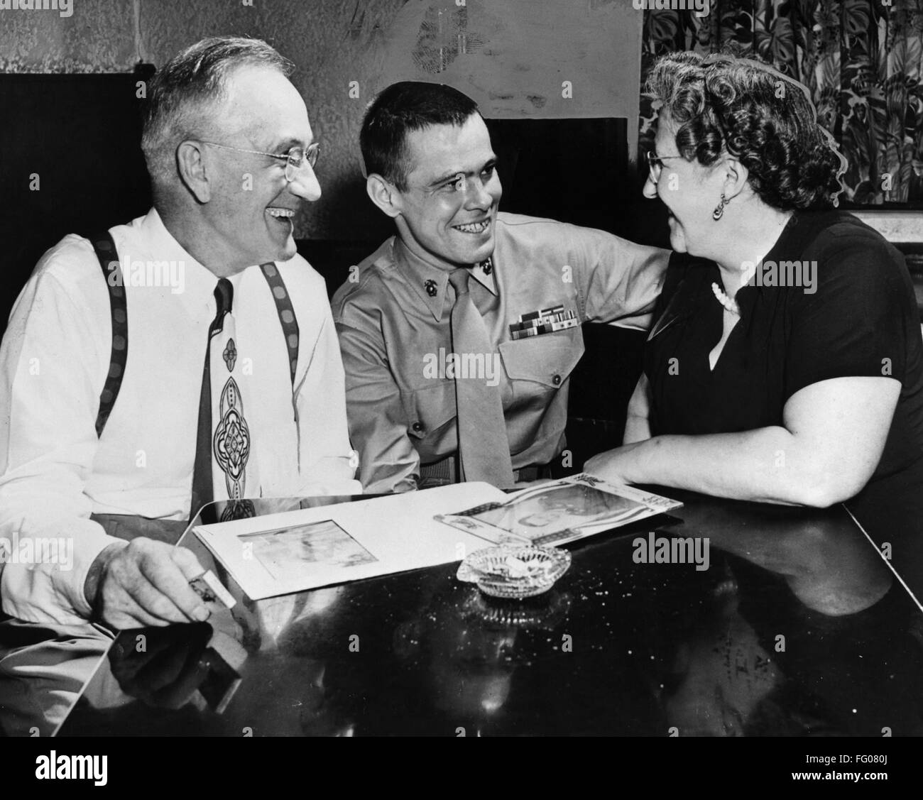 KOREAN WAR: FREED PRISONER. /nPrivate Charles M. 'Bud' Kaylor of the U ...