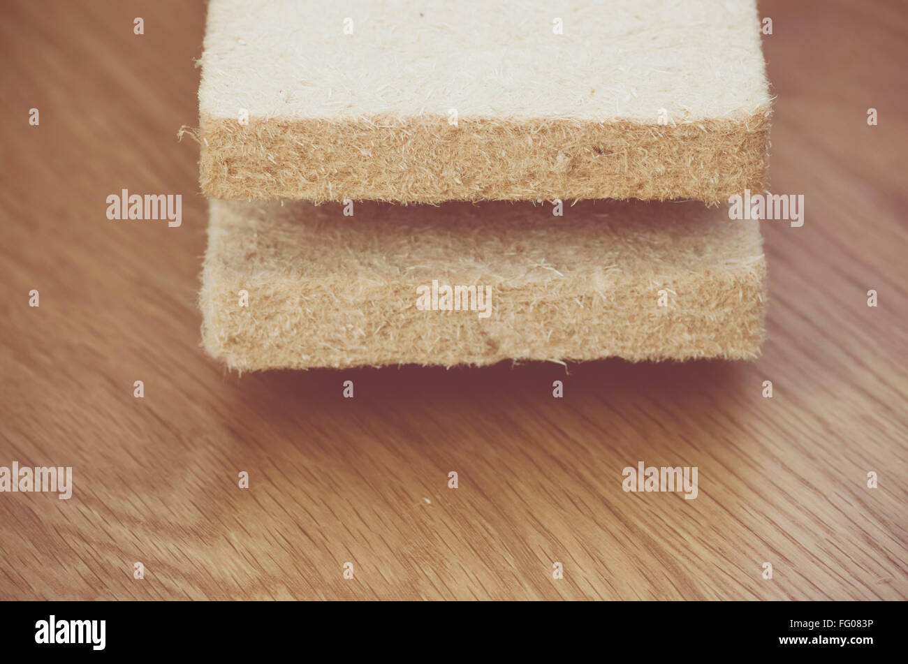 compressed thermal insulating hemp fiber panels close view - raw ...