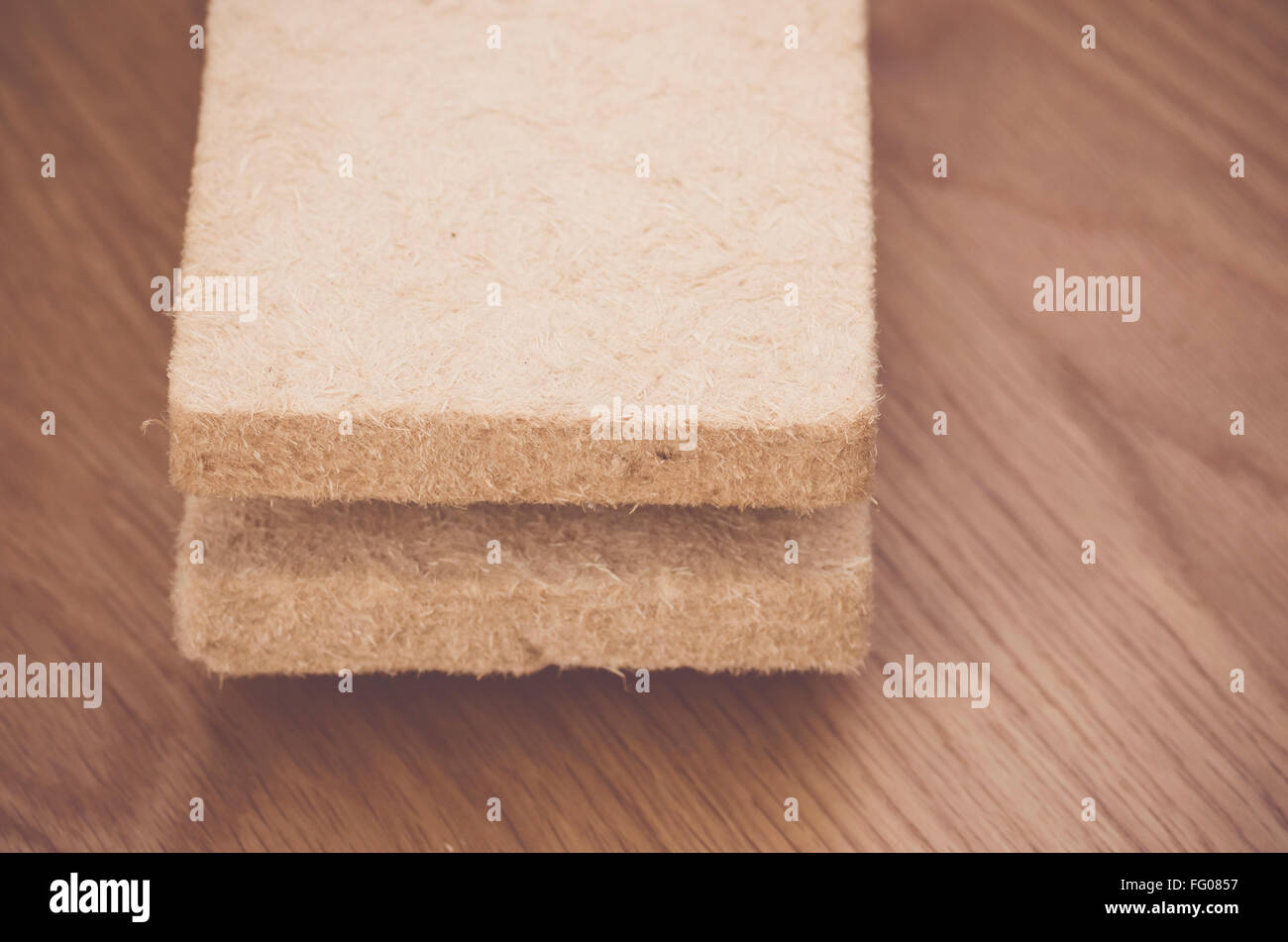 compressed thermal insulating hemp fiber panels close view - raw ...