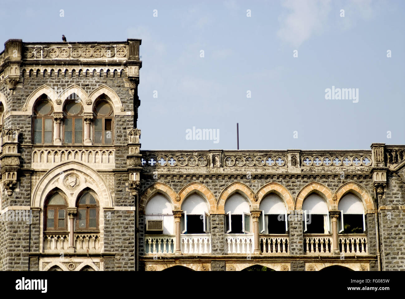 Old building in Museum square , Bombay Mumbai , Maharashtra , India ...