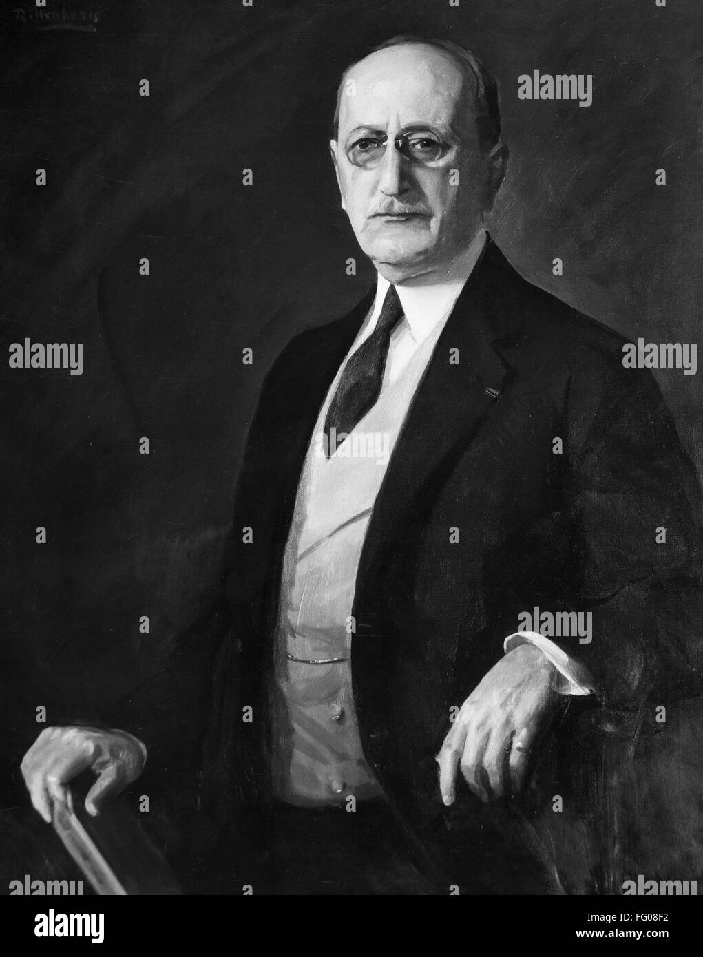CASS GILBERT (1859-1934). /nAmerican architect. Painting by Henry R ...