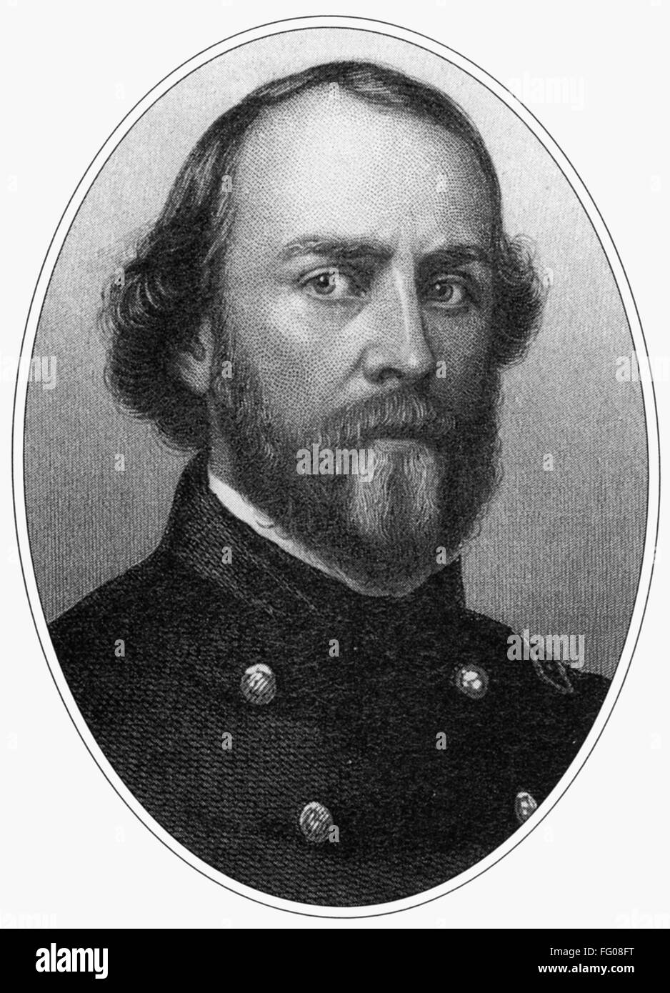 SULLIVAN BALLOU (1829-1861). /nAmerican army officer. Engraving, c1860 ...