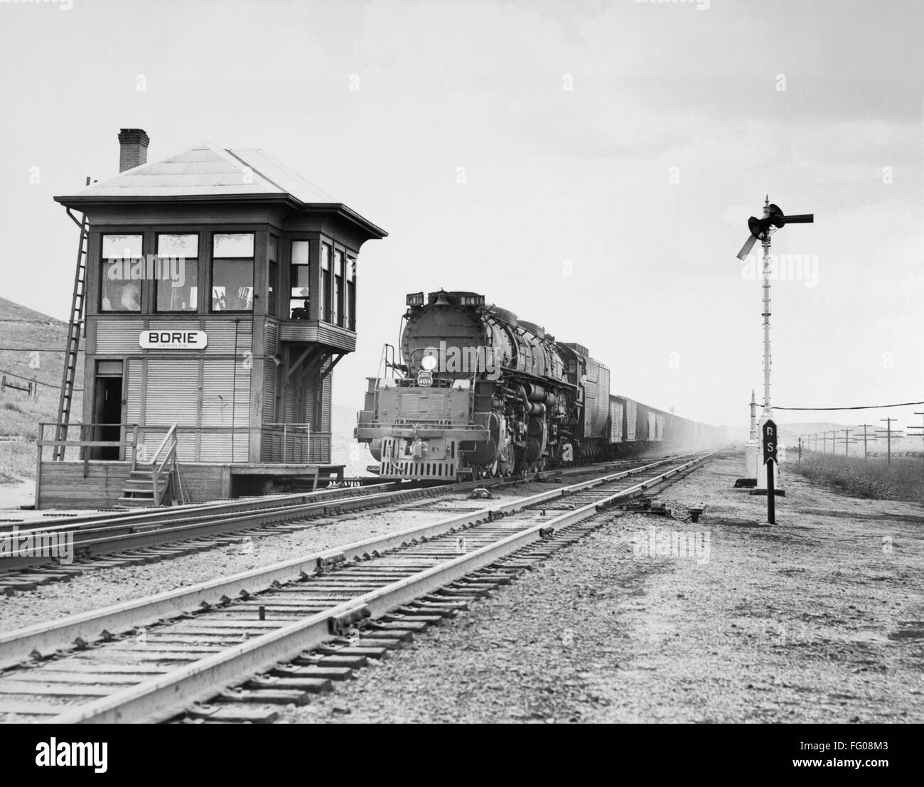 LOCOMOTIVE: 'BIG BOY.' /nA 4016 Big Boy locomotive of the Union Pacific ...