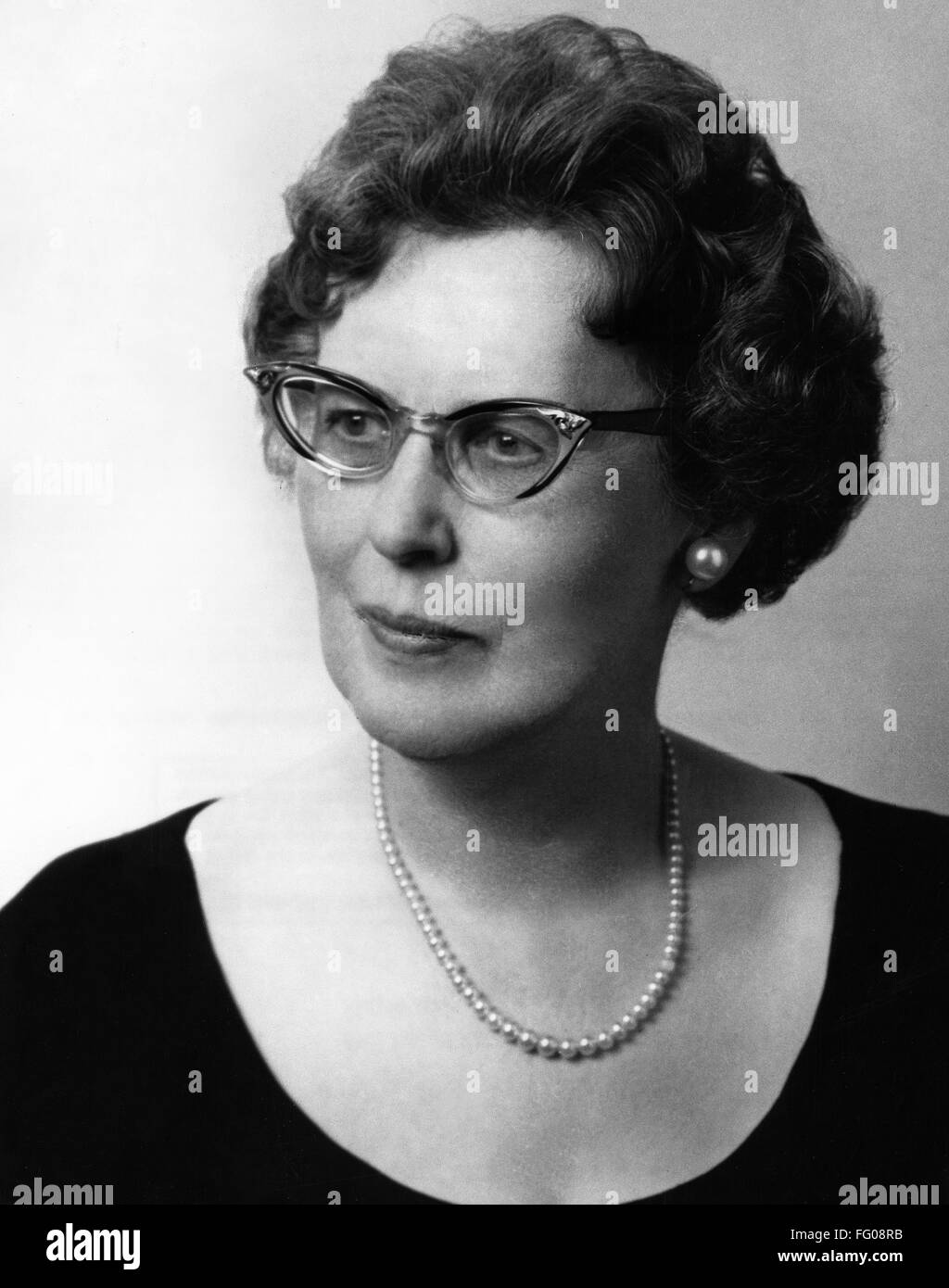 ESTHER KISK GODDARD /n(1901-1981). American, wife of Robert Goddard and ...
