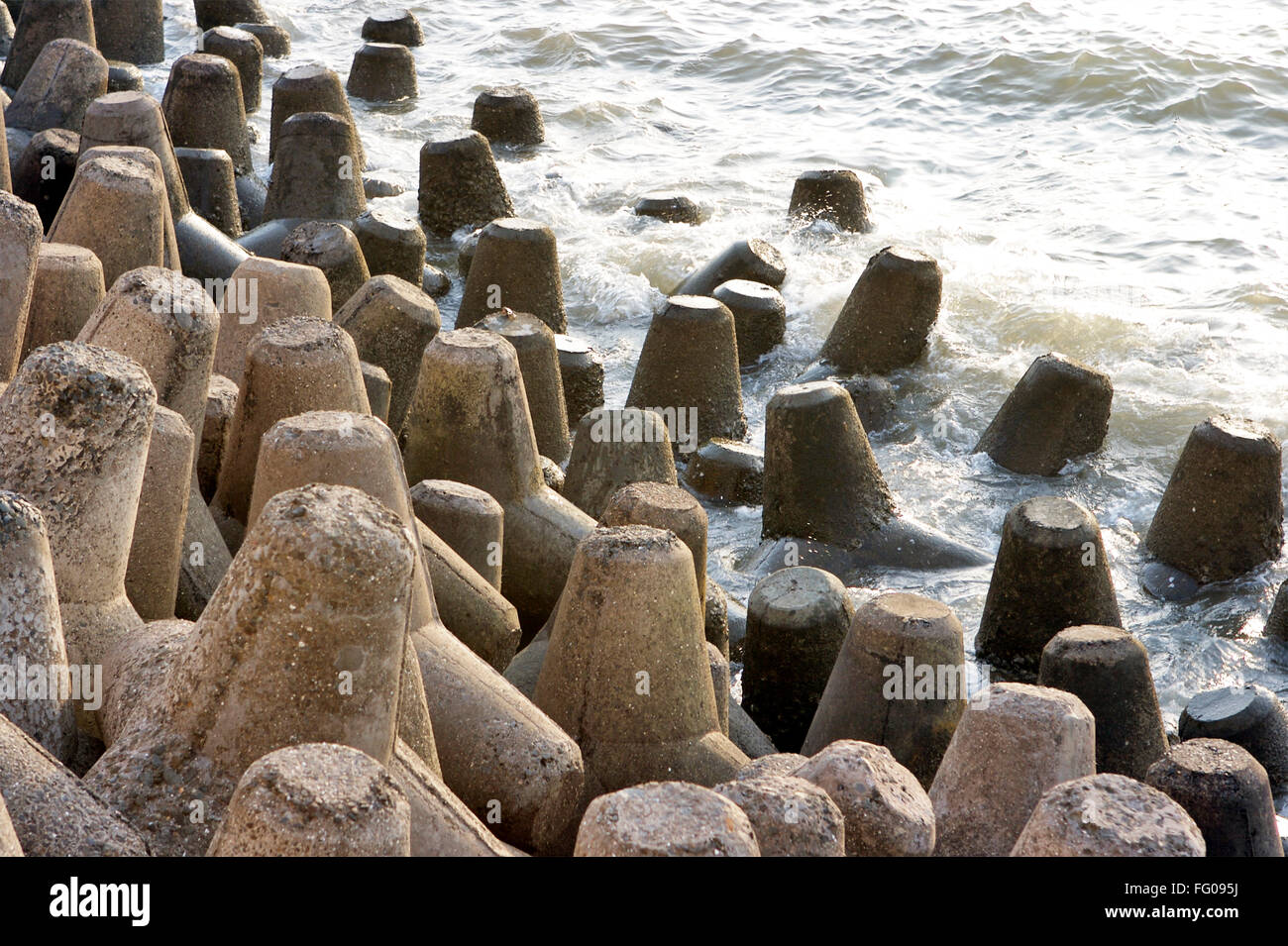 Tetra Pots at Arabian seashore , Bombay Mumbai , Maharashtra , India ...