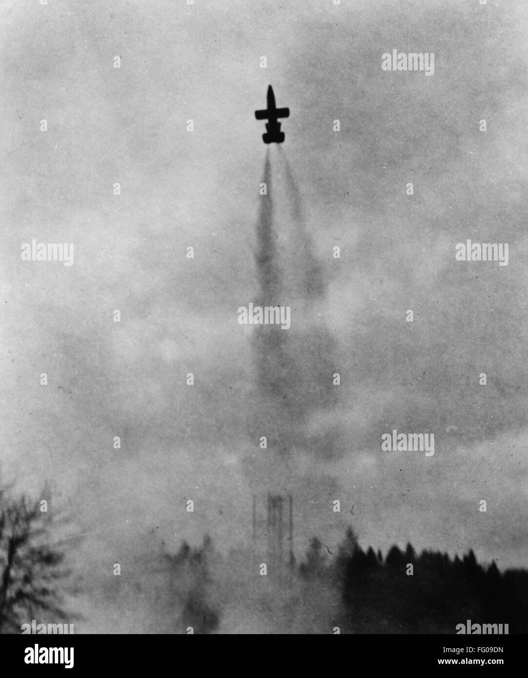GERMANY: ROCKET, c1945. /nThe Viper, a German rocket-propelled, piloted ...
