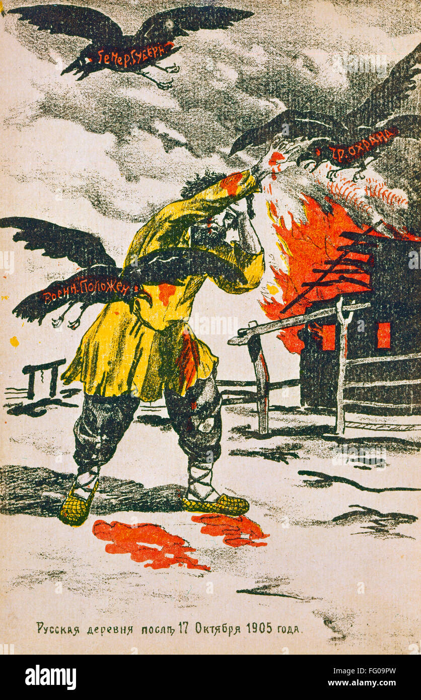 Russian Revolution Cartoon
