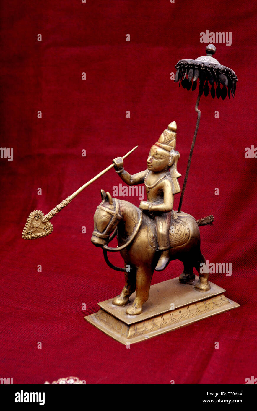 Brass statue of king Bali raja in ancient time Hindu god showpiece on ...