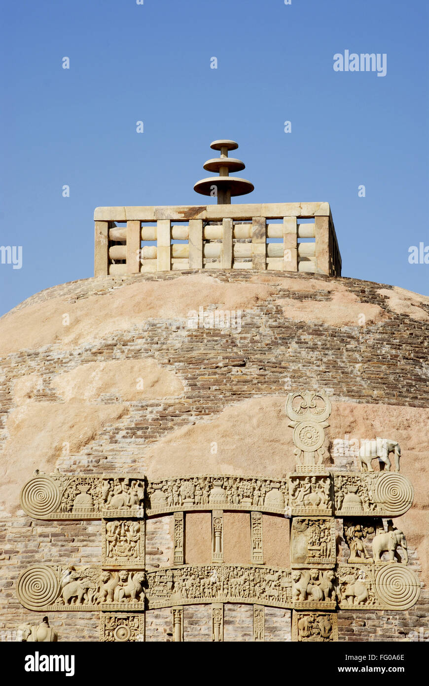 Great maha stupa no 1 in Buddhist architectural built by Samrat Ashoka ...