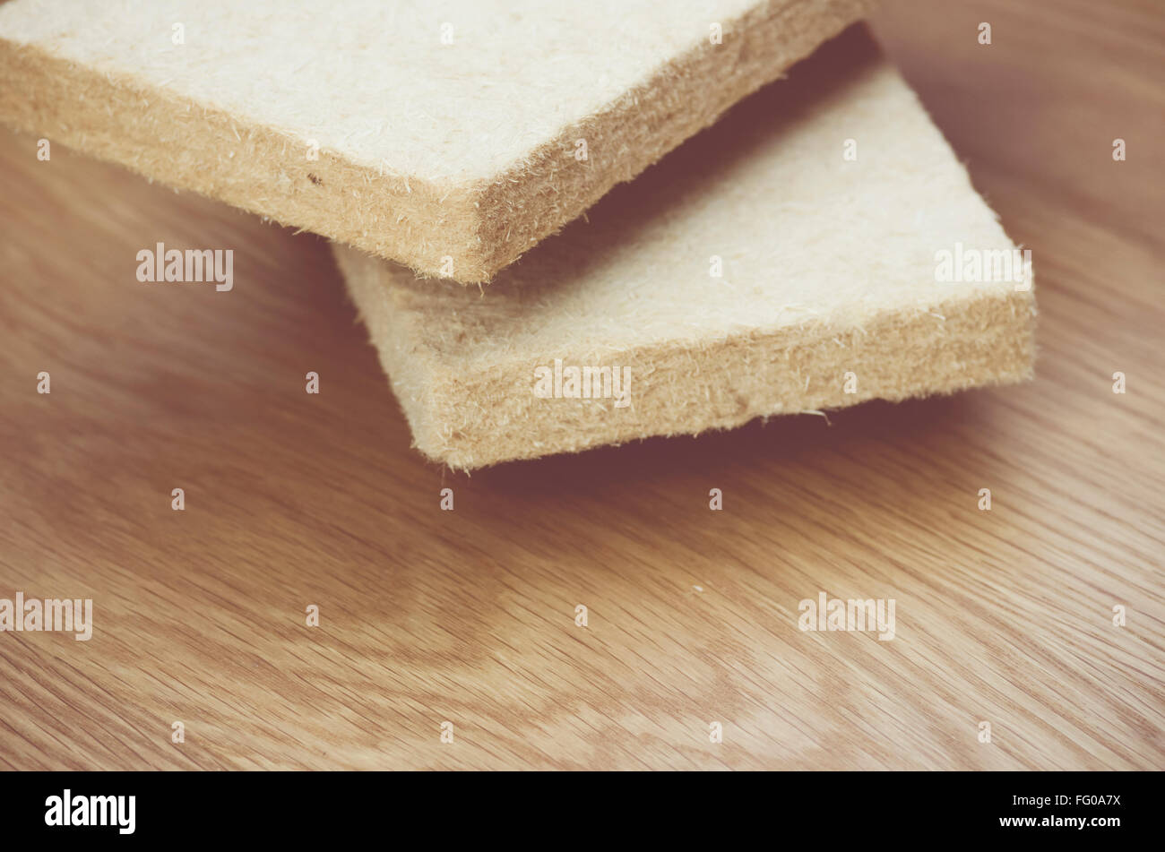 compressed thermal insulating hemp fiber panels close view - raw ...