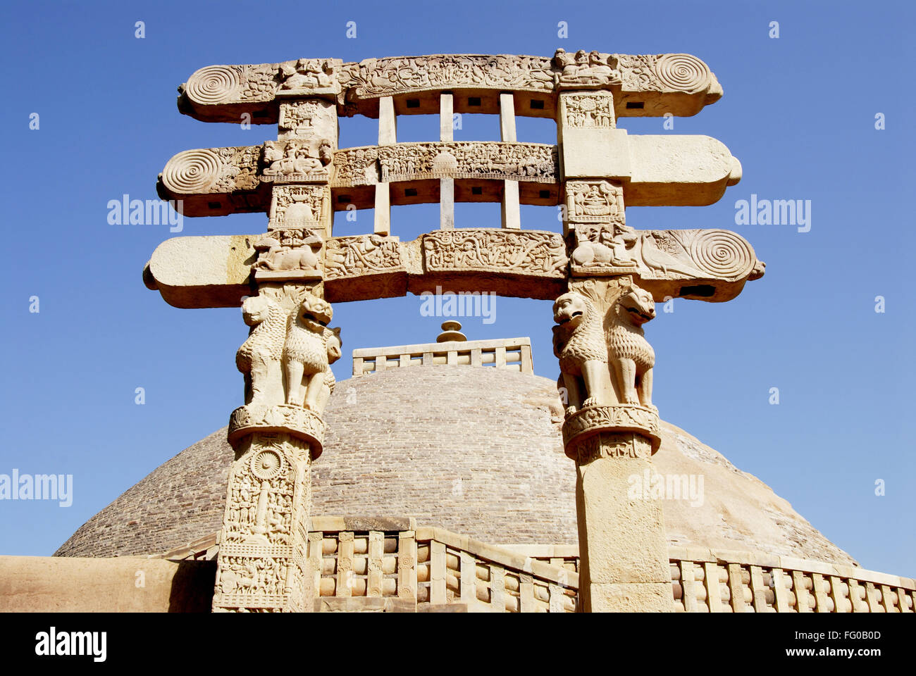Great stupa no 1 oldest stone structure of Buddhist architectural forms ...