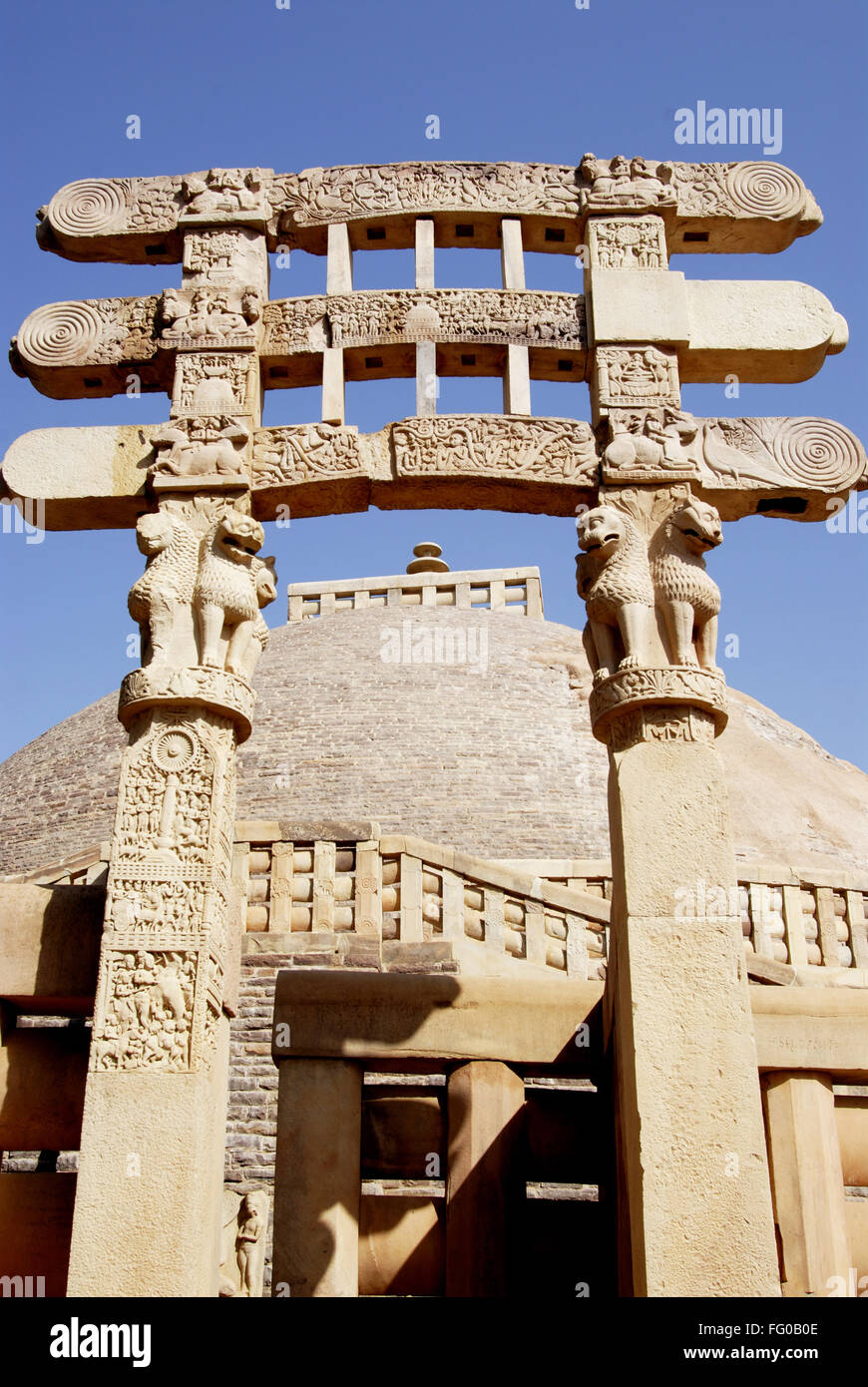 Great stupa no 1 oldest stone structure of Buddhist architectural forms ...