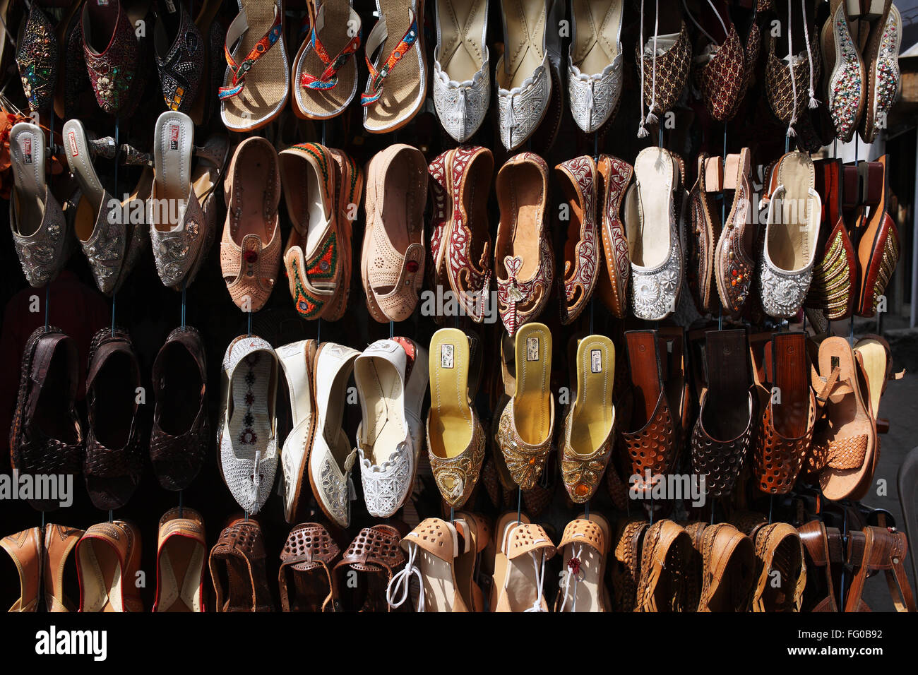 Kolhapuri chappal hi-res stock photography and images - Alamy